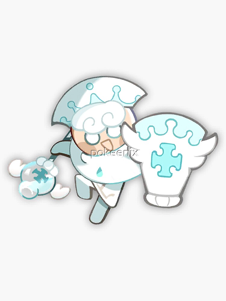 "Milk Cookie! Cookie Run Kingdom " Sticker for Sale by pokeenix | Redbubble