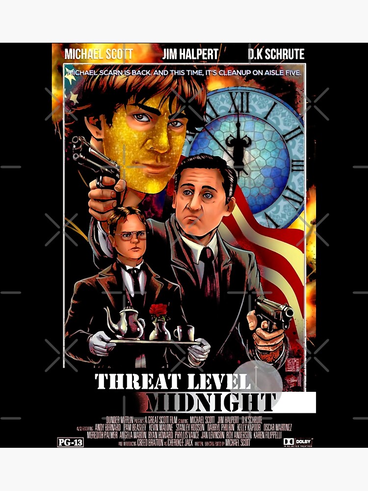 "Logo Gym SELLING The Office Threat Level Midnight Film Theft of Force ...