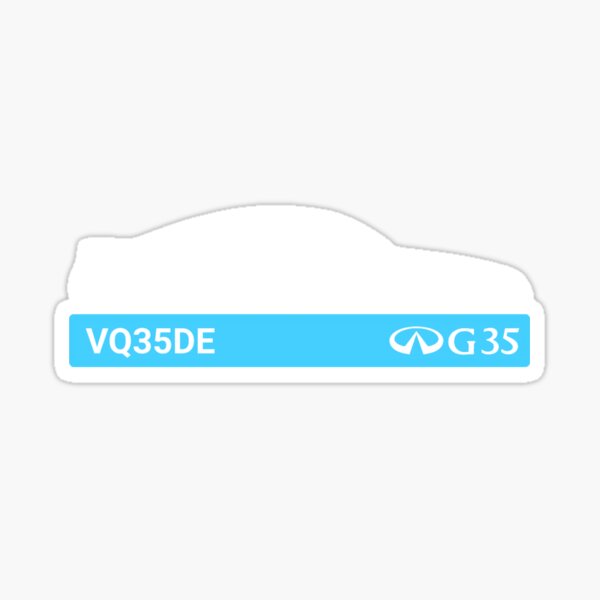 "G35 Blue" Sticker for Sale by HoffmanGraphics | Redbubble
