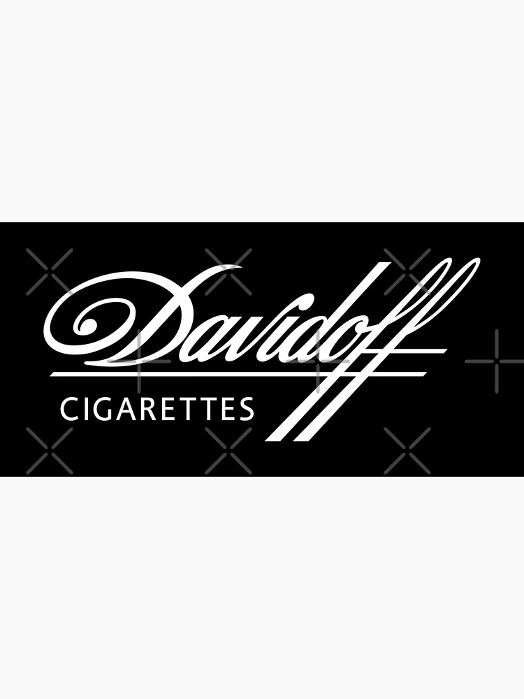 "Official Merchandise of Davidoff Cigarettes " Poster by helelewis ...