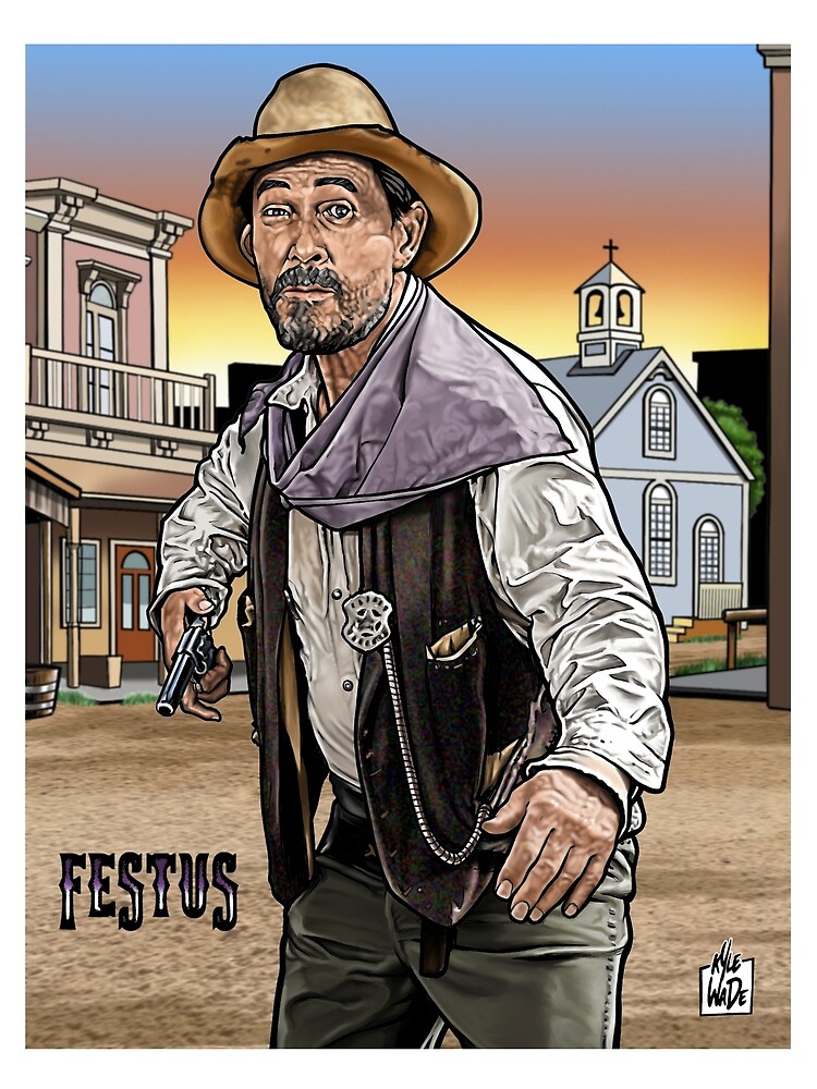 "Festus Haggen" Poster by WadeGraphics | Redbubble