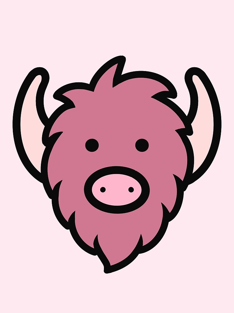 "Pink Yak" Photographic Print for Sale by IKEATIGER | Redbubble