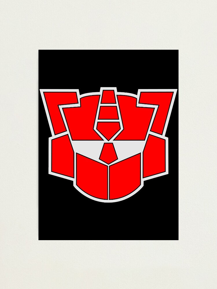 Lámina fotográfica «Transformers Generation 2 Símbolo del logotipo de ...