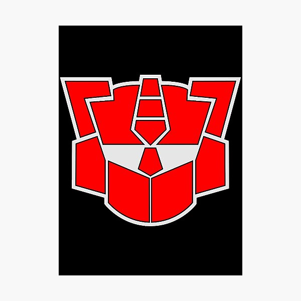 Lámina fotográfica «Transformers Generation 2 Símbolo del logotipo de ...