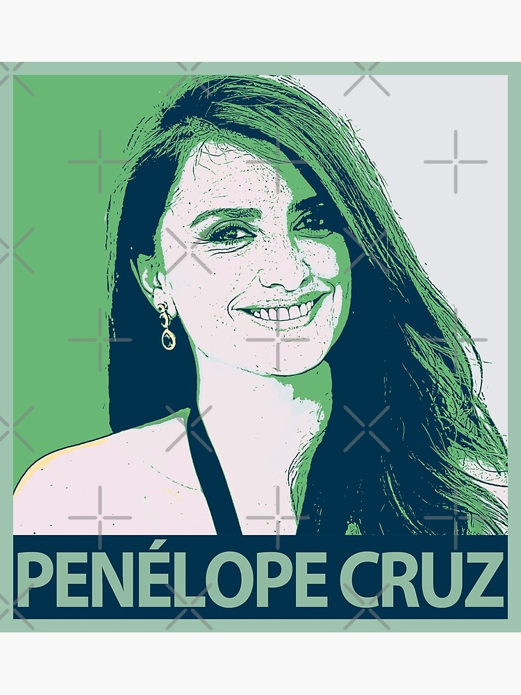"Penelope Cruz" Poster by FreddieVargas | Redbubble