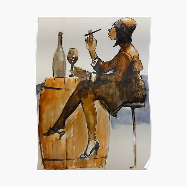 "On tap " Poster for Sale by AIKadesign | Redbubble