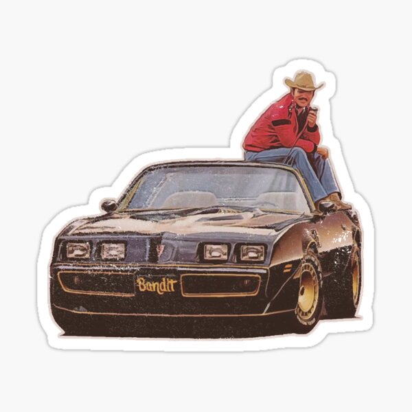 "Bandit Trans Am [Vintage Distressed] " Sticker for Sale by areeliter ...