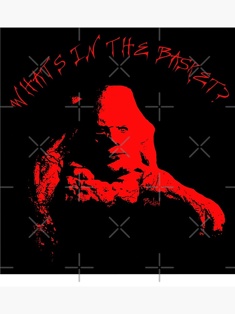 Póster «¿Qué hay en la canasta? Halloween Horror película de monstruos ...