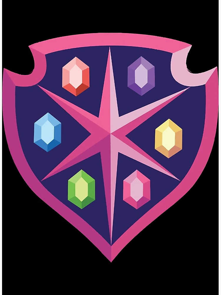"School of Friendship crest " Poster by llaRudicil8 | Redbubble