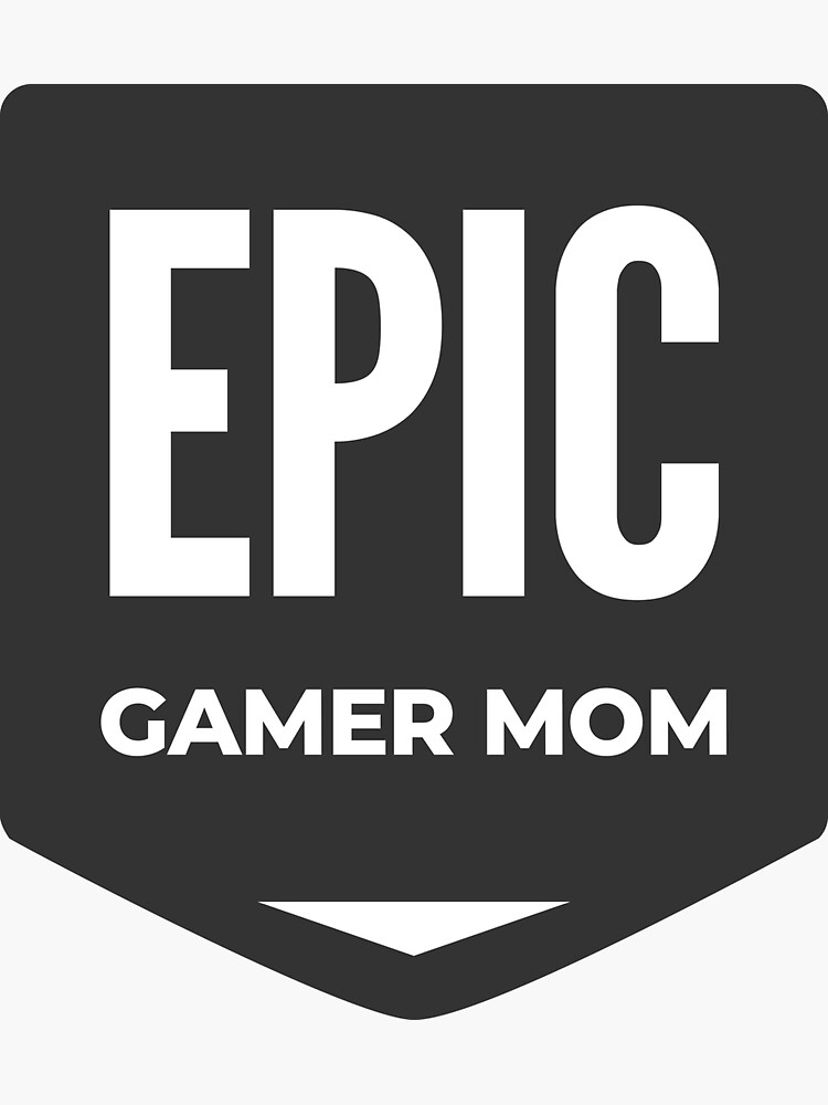 "Epic Mom Gamer Birthday Gift" Sticker for Sale by dibeja | Redbubble