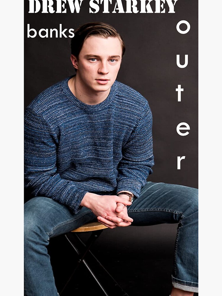 "Drew Starkey with Outer Banks" Sticker by WELCOMEFAHION | Redbubble