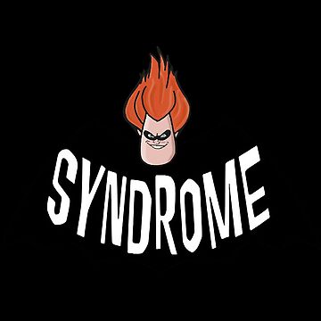 "Syndrome " Sticker for Sale by barkdull | Redbubble