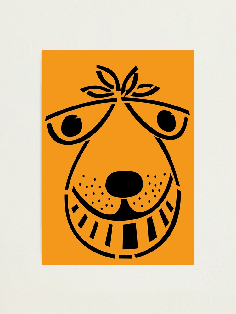 "Retro 70's space hopper face" Photographic Print by OfficeShedInd ...