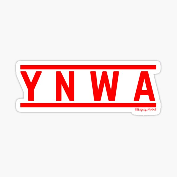 "You'll Never Walk Alone YNWA" Sticker for Sale by LegacyRevival ...