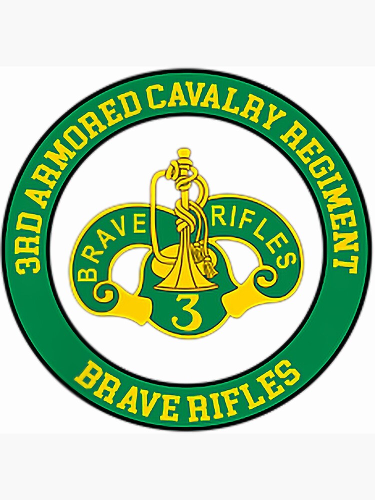 "3rd Armored Cavalry Regiment 3rd ACR " Poster for Sale by SaltyFNG ...