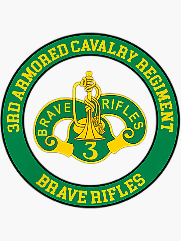 "3rd Armored Cavalry Regiment 3rd ACR " Sticker for Sale by SaltyFNG ...