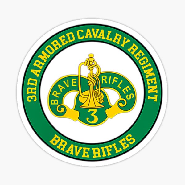 "3rd Armored Cavalry Regiment 3rd ACR " Sticker for Sale by SaltyFNG ...