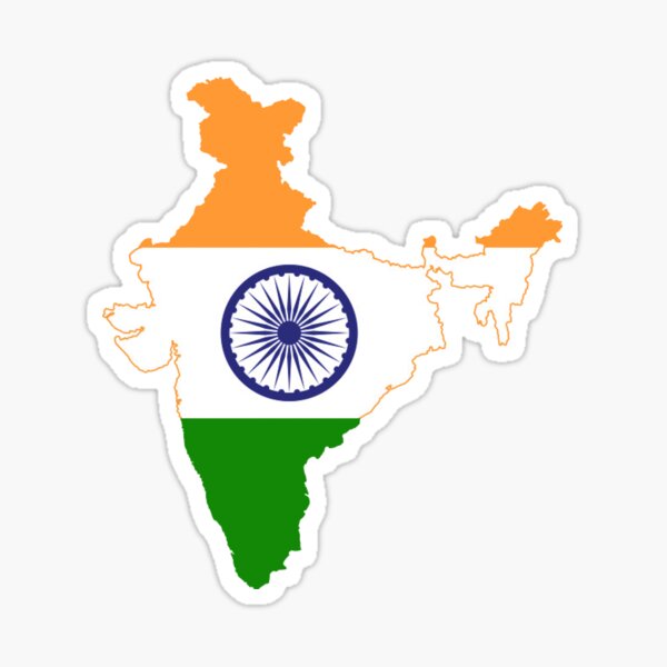 Flag Of India Stickers | Redbubble