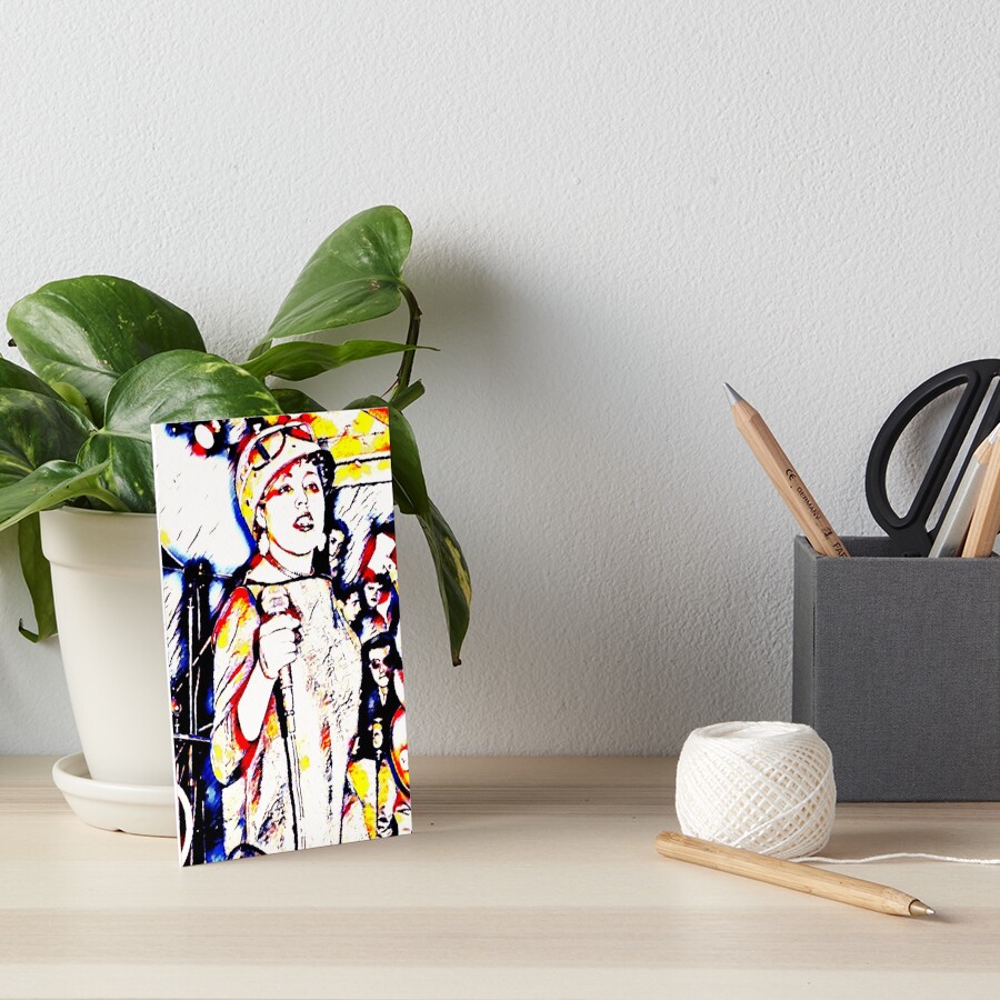 "Poly Styrene" Art Board Print by mar73 | Redbubble