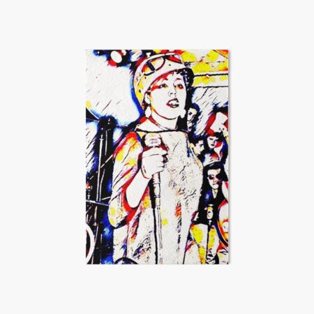 "Poly Styrene" Art Board Print by mar73 | Redbubble