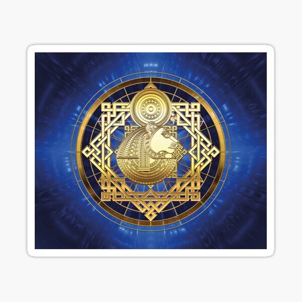 "Sacred Sekhmet" Sticker for Sale by sheispowerful | Redbubble