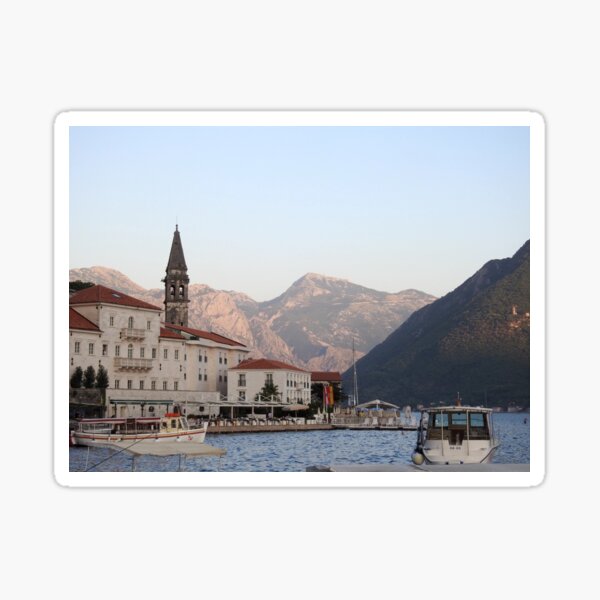 "Perast, Montenegro" Sticker for Sale by Heaven-Earth | Redbubble