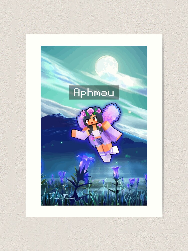 "Aphmau Poster Minecraft Magical Fairy " Art Print for Sale by ...