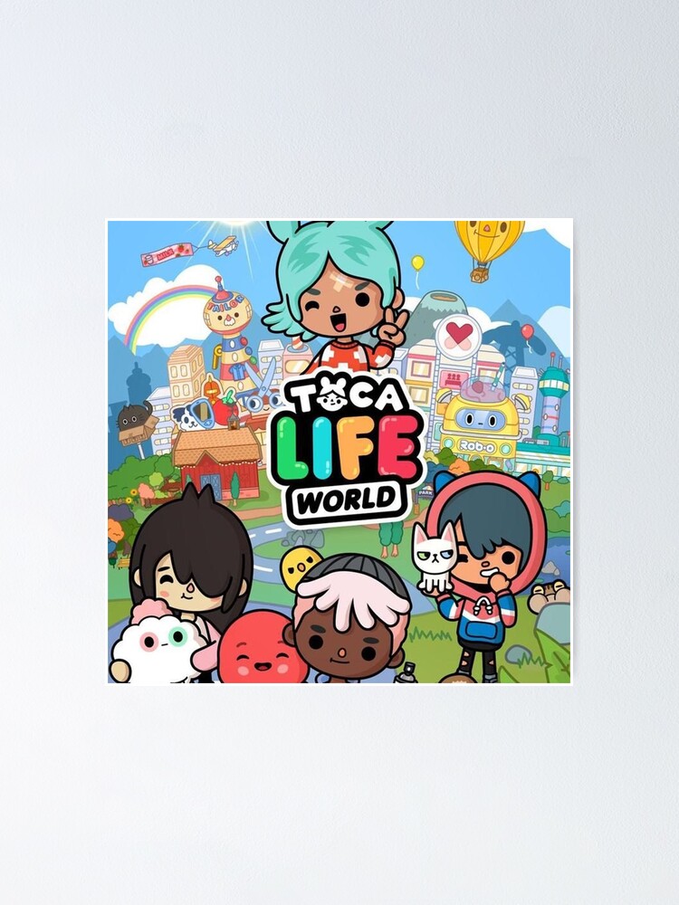 Póster «Toca Life World» de PixelRune | Redbubble