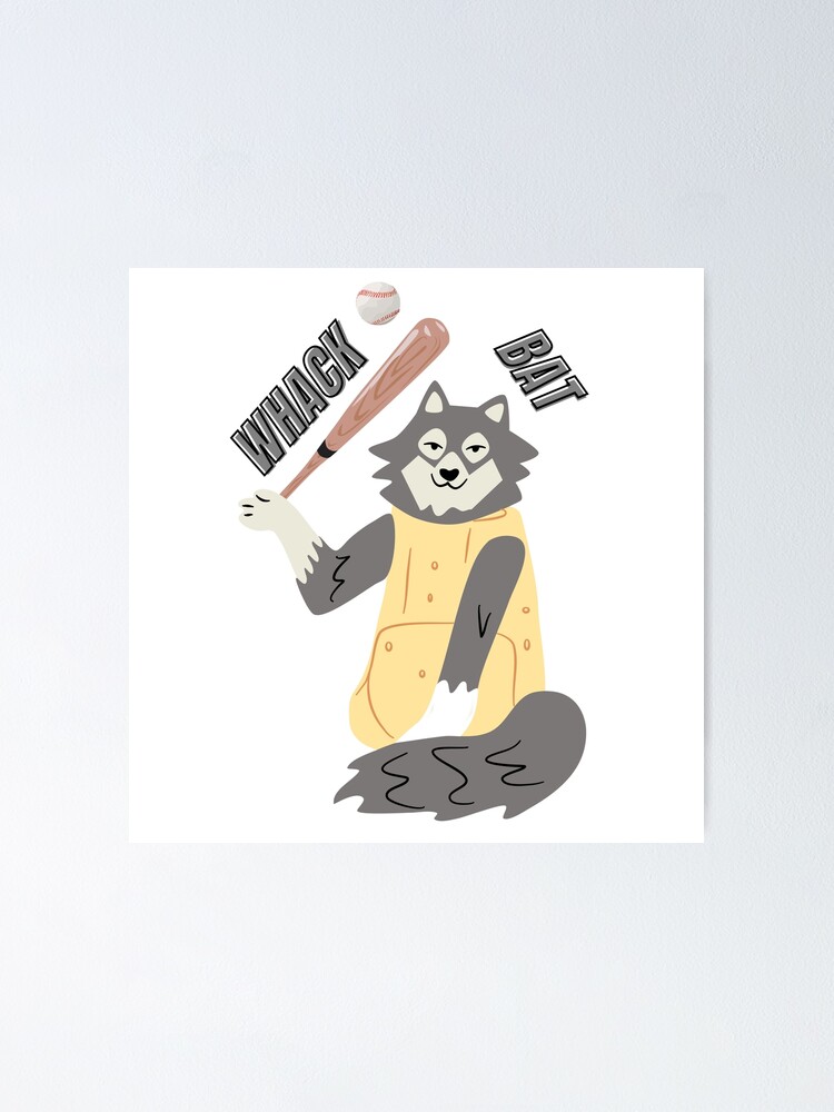 "Whack Bat - Exclusive" Poster for Sale by nexgenart | Redbubble