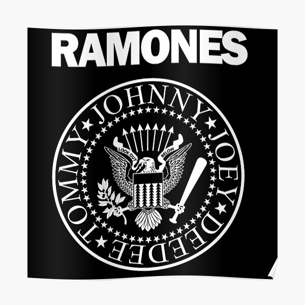 "ramon logos white" Poster by hinggins | Redbubble