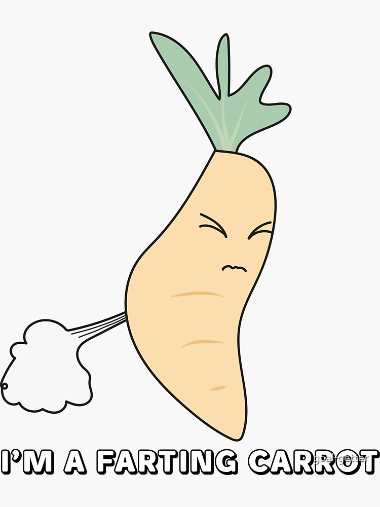 "Carrot Singing "Good For You" By Selena Gomez" Sticker for Sale by ...