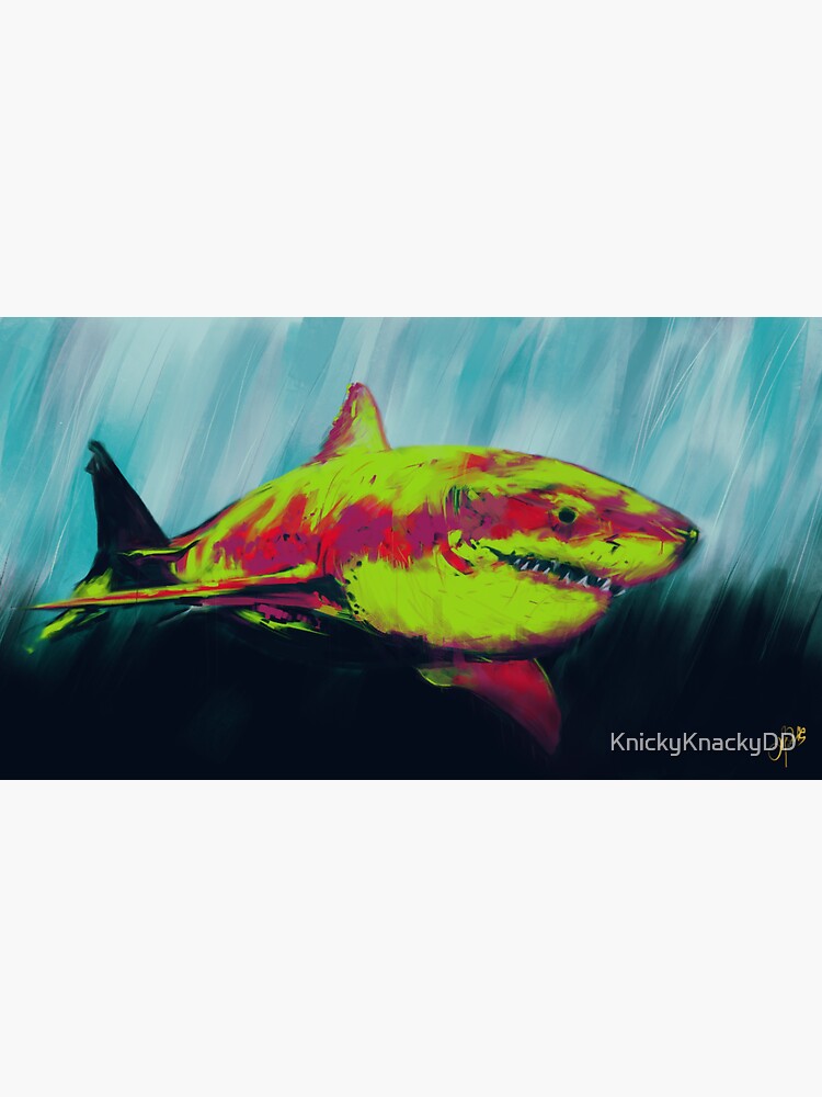 "Great Neon Shark. Wonderful design perfect for Shark Lovers. Grab this ...