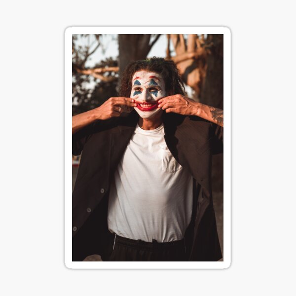 "Joker" Sticker for Sale by moorsa1 | Redbubble