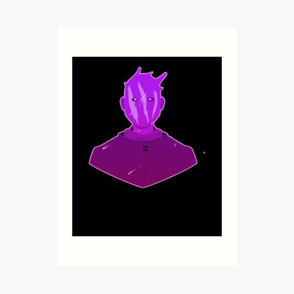 "Wraith Purple Silhouette" Art Print for Sale by AaronGemen | Redbubble
