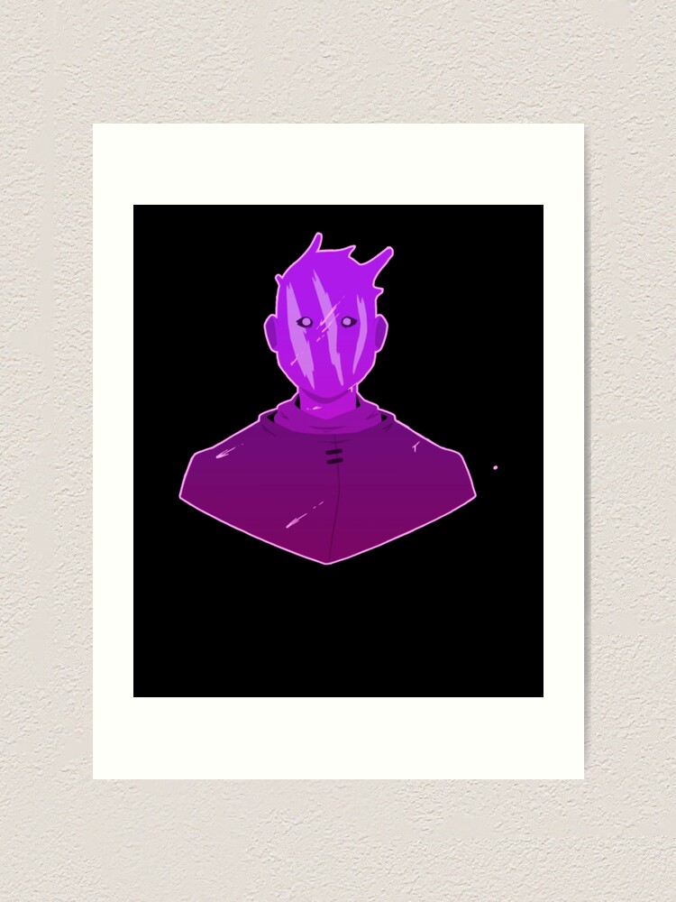 "Wraith Purple Silhouette" Art Print for Sale by AaronGemen | Redbubble