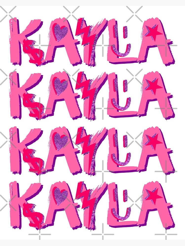 Kayla Name Designs Wallpaper