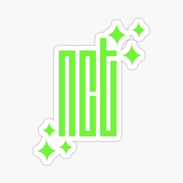 "NCT Logo ver. 1." Sticker for Sale by veronqua | Redbubble