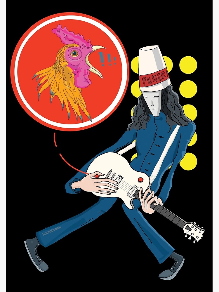 "Buckethead Kill Switch" Poster by LoombooskLand | Redbubble