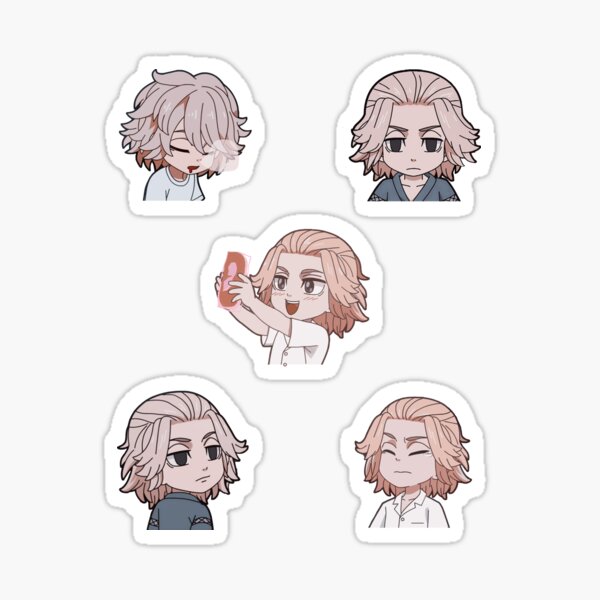 "Mikey Chibi Collection" Sticker for Sale by THEMADBRUSH | Redbubble