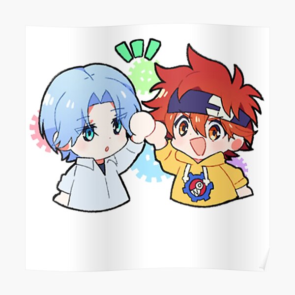"Langa and Reki High Five Fan Art" Poster by Anime-Express | Redbubble