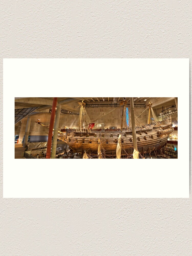 "Vasa warship" Art Print for Sale by jonybigude | Redbubble