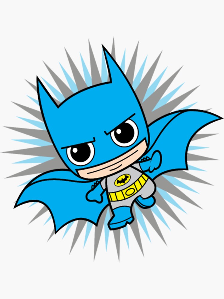 "Bat Chibi" Sticker for Sale by dcgift | Redbubble