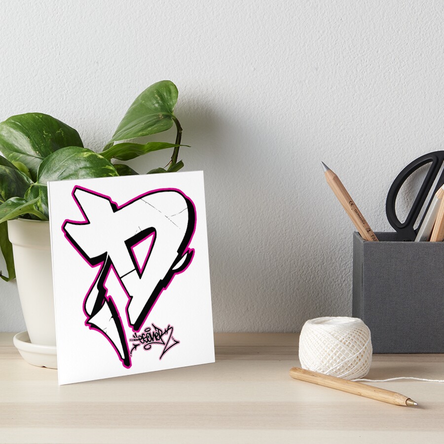 "LETTER D BY ESONE URBAN GRAFFITI STREET STYLE " Art Board Print for ...