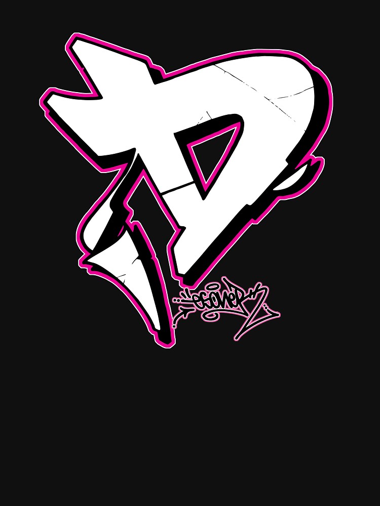 "LETTER D BY ESONE URBAN GRAFFITI STREET STYLE " T-shirt for Sale by ...