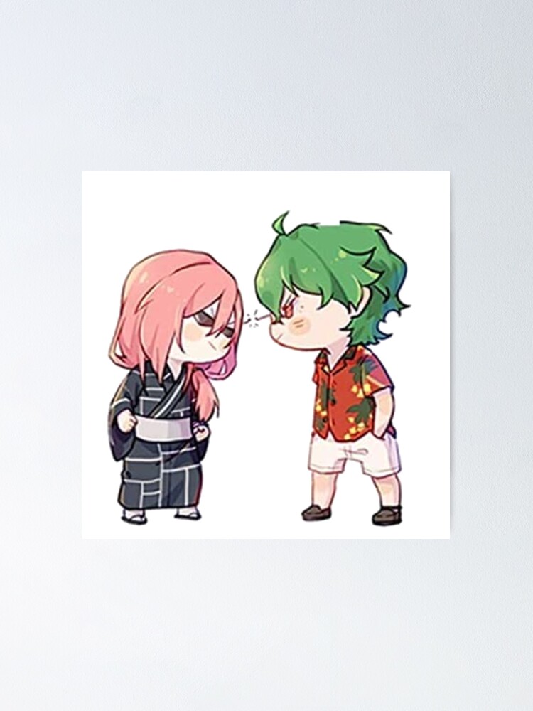 "Cherry and Joe Angry Chibi Fan Art " Poster for Sale by Anime-Express ...