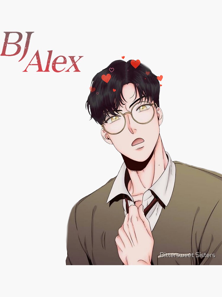 "BJ Alex" Sticker for Sale by BitterSweet2020 | Redbubble