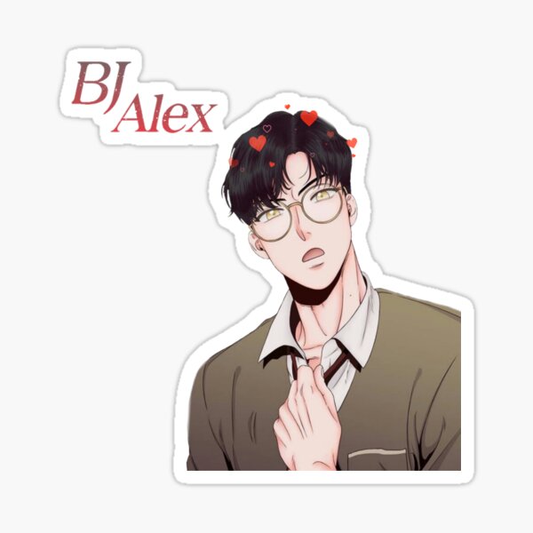 "BJ Alex" Sticker for Sale by BitterSweet2020 | Redbubble