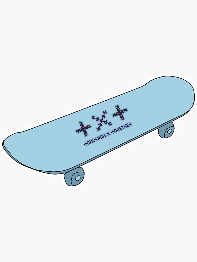 "TOMORROW X TOGETHER BLUE HOUR STICKER" Sticker for Sale by vonDalore ...