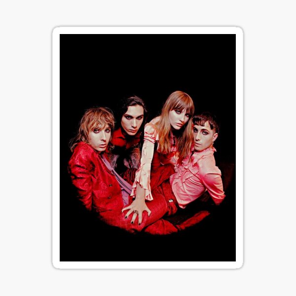 "maneskin" Sticker for Sale by stcrrynights | Redbubble