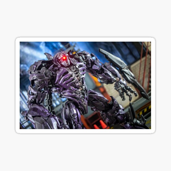 "Transformers Shockwave (DOTM)" Sticker for Sale by SixoTF | Redbubble